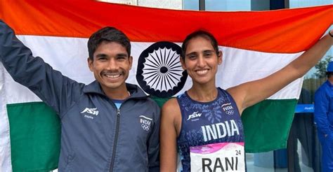 Asian Games Manju Rani Ram Baboo Win Bronze In Race Walk Mixed Team Event Asian Games News