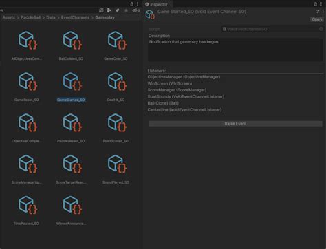 开始使用 scriptableobjects 演示 unity