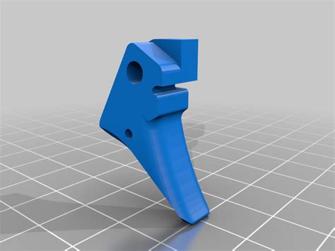 Free Stl File Airsoft Glock Series Flat Trigger 🔫・template To Download And 3d Print・cults