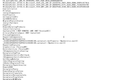 C Installshield Internal Error 2769 Error 1001 During Installation Stack Overflow