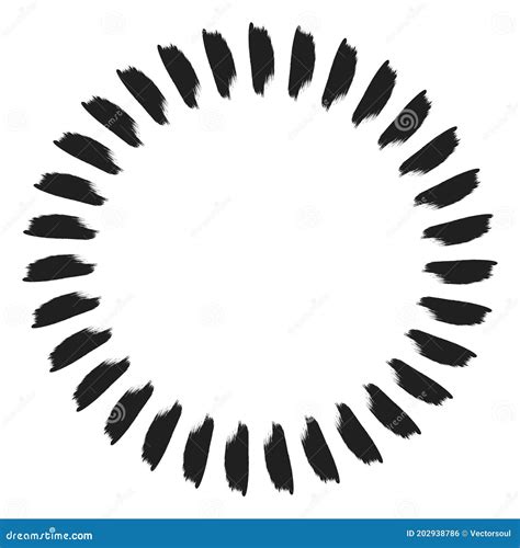 Grungy Circle Blob Blotch Vector Stock Vector Illustration Of Abstract Badge 202938786