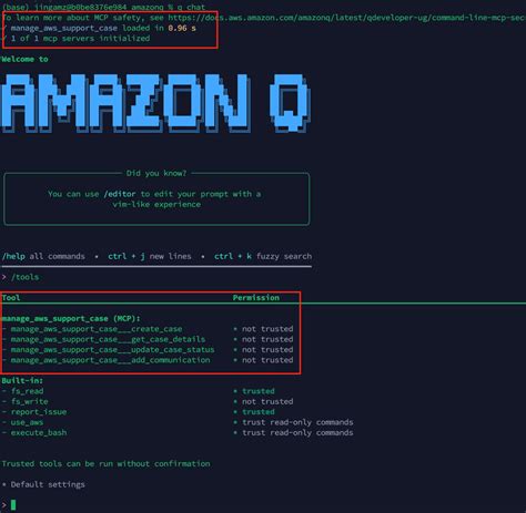 使用 Amazon Q Developer Cli 调用 Mcp Server 实现 Aws Support 案例自动创建 亚马逊aws官方博客