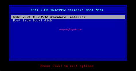 Install VSphere ESXi On Bare Metal Servers ComputingForGeeks