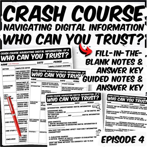 Crash Course Navigating Digital Information Ep 4 Who Can You Trust