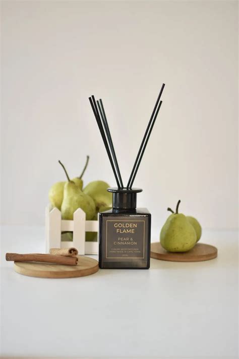 Pear And Cinnamon Reed Diffuser By Golden Flame