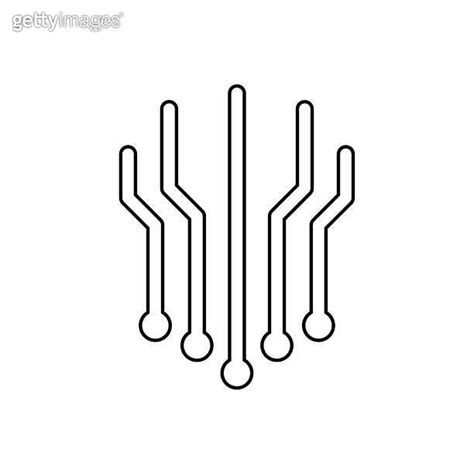 Kubernetes icon connections on a white background vector illustration 이미지 게티이미지뱅크