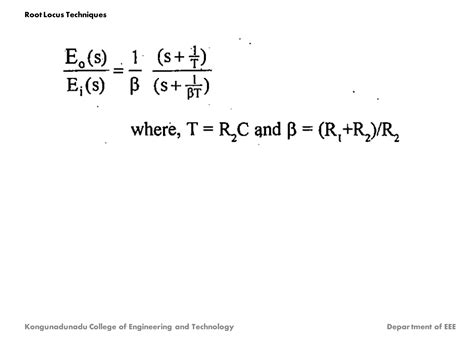 Root Locus Techniques PDF