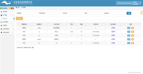 java实验室设备管理系统源码带完整文档 java设备管理系统免费源码 csdn博客