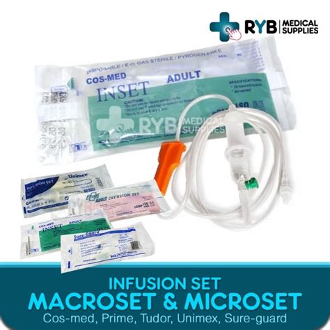 Iv Infusion Set Macroset Microset Adult Pedia Sterile Cosmedtudorunimexsure Guard Iv Infusion Set Macroset Microset Adult Pedia Sterile Cosmedtudorunimexsure Guard