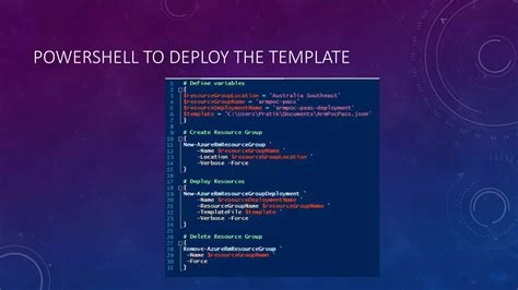 Deploying A Website In Azure Using Arm Templates Pptx Cloud Computing Internet
