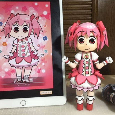 Kaname Madoka Puella Magika Papercraft Artofit