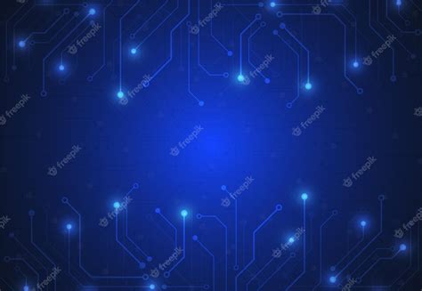 Premium Vector Abstract Digital Background With Technology Circuit Board Texture Electronic