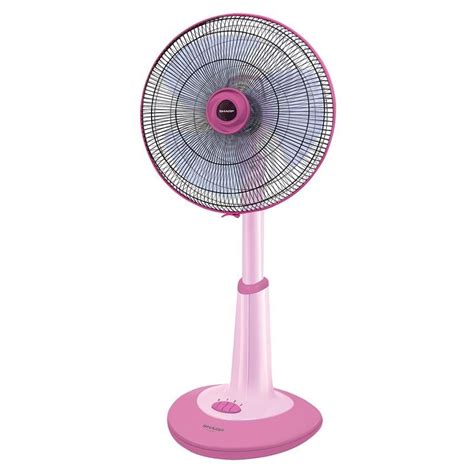 Sharp พัดลมสไลด์ 18 นิ้ว รุ่น Pj Sl181 สีชมพู Shopee Thailand