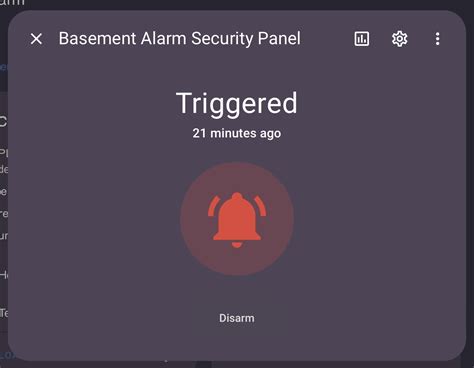 Alarm Panel Stuck Triggered Frontend Home Assistant Community