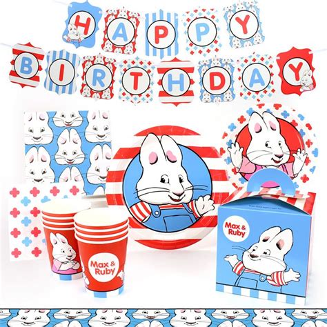 Max And Ruby Deluxe Party Pack Everything You Need To Create The Perfect Max And Ruby Table
