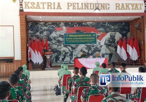 Infopublik Minimalisir Pelanggaran Prajurit Korem 174 Terima Penyuluhan Hukum