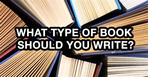 What Type Of Book Should You Write Quiz
