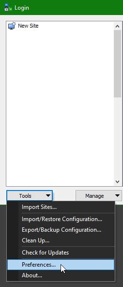 Winscp Sites Configuration To Ini Or Registry Unblog Tutorials