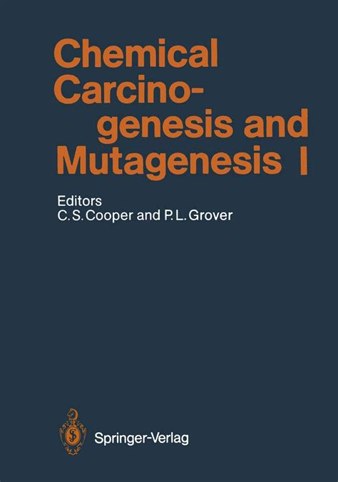 Buy Chemical Carcinogenesis And Mutagenesis V 94 Handbook Of