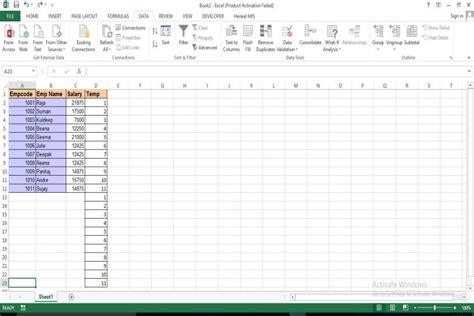Insert Alternate Blank Rows In Excel MARStraining