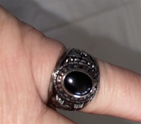 Balfour Celestrium 1990 Class Ring Womens Size 55 C Gem