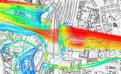Pedestrian Level Wind Simulation Wind Analysis SimScale