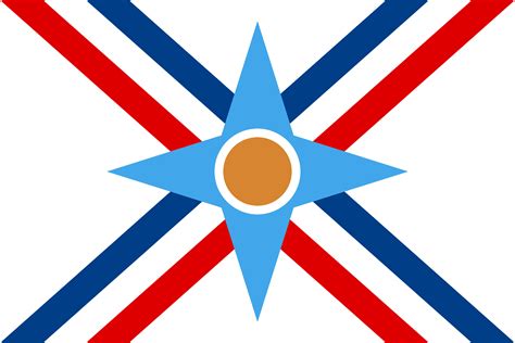 Assyrian Flag Meaning In An Assyrian Village A New Monument Honors