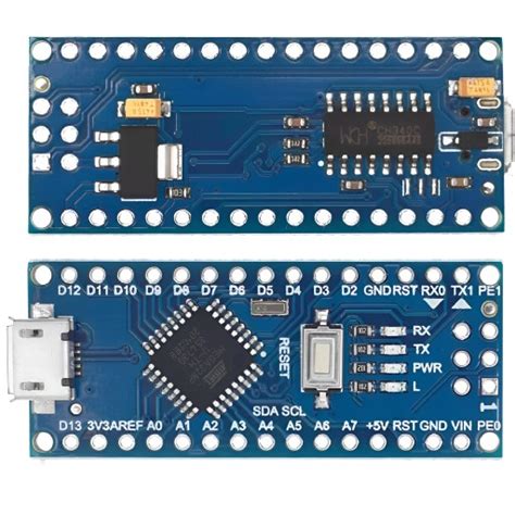 Mikrokontrolér Nano V3 Atmega328p Ch340 Micro Usb Doska KompatibilnÁ S Arduino Za 4 60 € Allegro