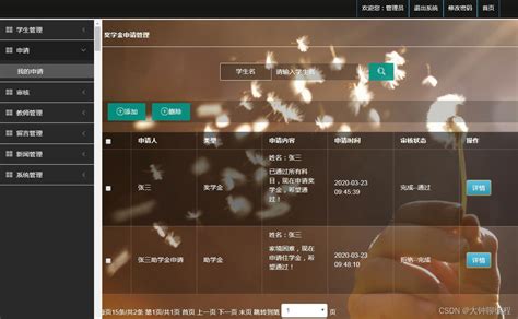 计算机毕业设计系列基于ssm的高校奖助学金管理系统 奖助学金信息系统数据库 csdn博客