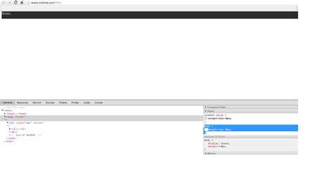Html White Space On My Navbar That I Dont Define In Css Stack Overflow