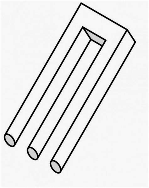 Mixtura Illusioni Ottiche Tridente Impossibile