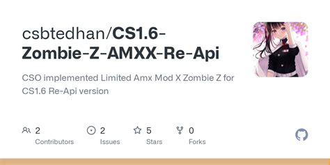 GitHub Csbtedhan CS Zombie Z AMXX Re Api CSO Implemented Limited Amx Mod X Zombie Z For