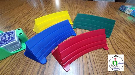 Card Holder Curved Etsy