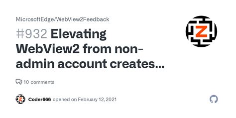 Elevating Webview2 From Non Admin Account Creates The Msedgewebview2exe Processes As The Non