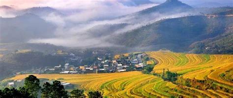 建设东亚文化之都丨打卡梅州十景坪山梯田入胜景美丽古村画中来 客家 花萼 景区