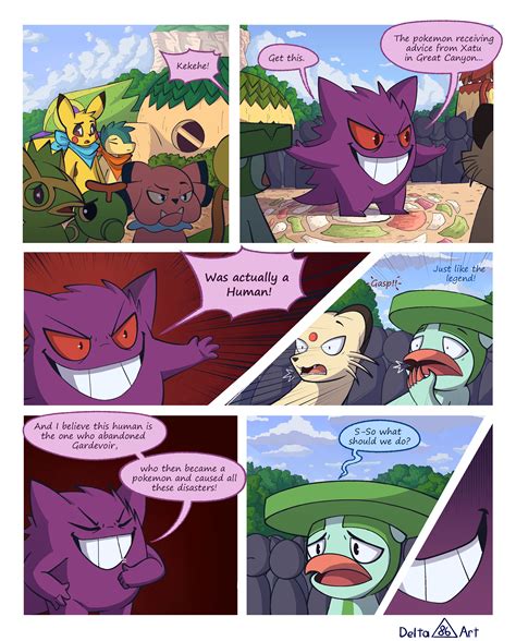 Gengar Pokemon Comic Strips