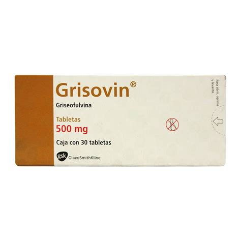 Grisovin Mg Tabletas Walmart