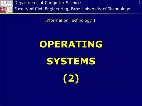 Ppt Operating Systems 2 Powerpoint Presentation Free Download Id