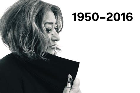 Zaha Hadid Portrait