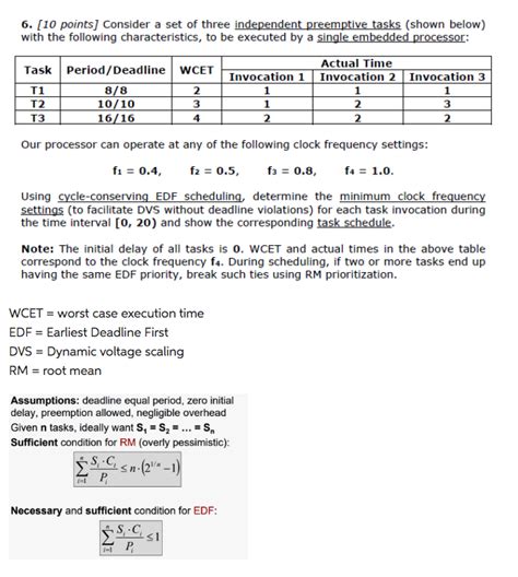 Solved 6 10 Points Consider A Set Of Three Independent