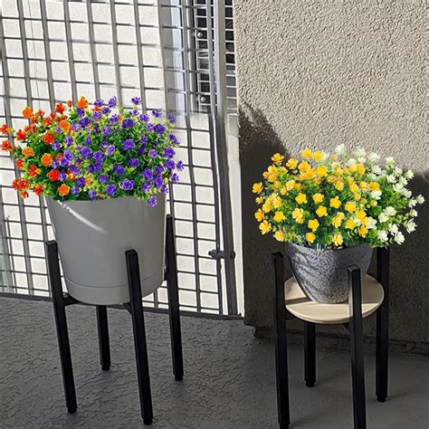 Turnmeon 20 Paquetes De Flores Artificiales De Primavera Para
