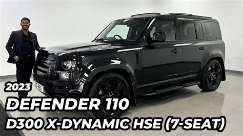2023 Land Rover Defender 110 D300 X Dynamic Hse 7 Seat Youtube
