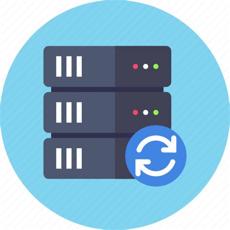 Backup Server Sync Icon Download On Iconfinder