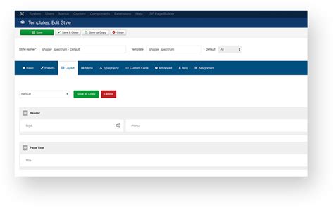 Spectrum Premium Joomla Template For Business Corporate Agency Joomshaper