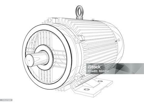흰색 배경에 전기 모터 아이콘입니다 엔진 전력의 윤곽을 잡습니다 전기 윤곽 발전기 모터 벡터 컬러 웹 아이콘입니다 창의적인 일러스트레이션 디자인 인포그래픽에 대한 아이디어