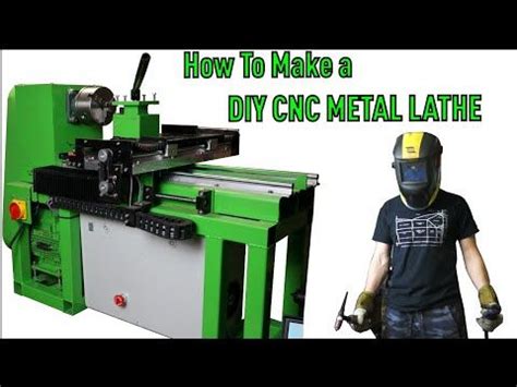 How To Make A DIY CNC Metal Lathe With Threading Ability YouTube Diy Cnc Lathe Metal Lathe