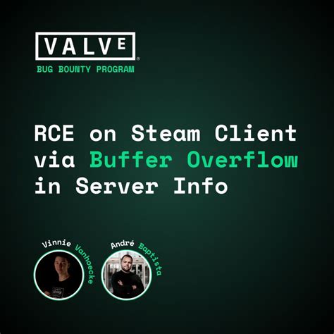 Valve Disclosed On Hackerone Rce On Steam Client Via Buffer André Baptista