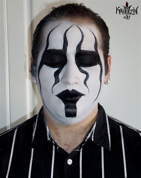 Sting Face Paint Designs