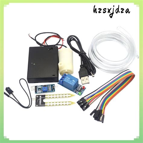 ชุดโมดูลรดน้ําอัตโนมัติ ตรวจจับความชื้นในดิน ทนทาน Diy Shopee Thailand