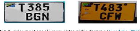 Figure 2 From Vehicle Plate Number Localization Using A Modified